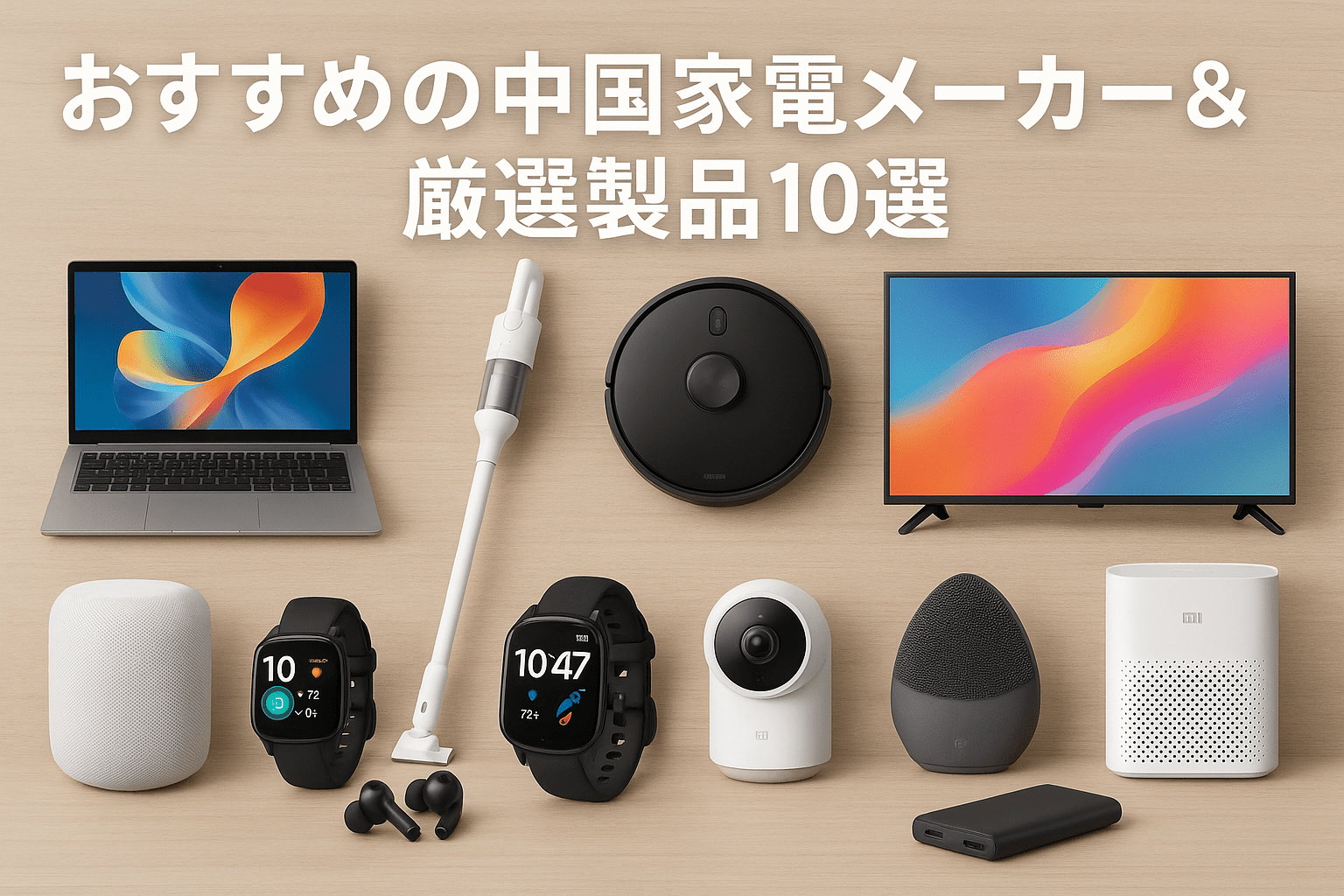 おすすめの中国メーカー家電10選 – 高品質＆低価格のブランドを徹底紹介