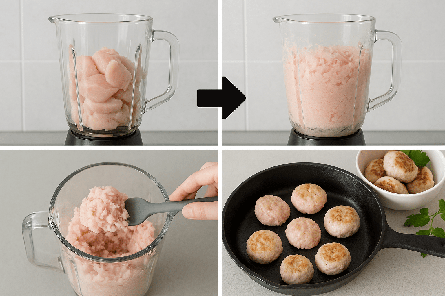ミキサーで鶏肉をミンチにする方法と活用術【保存版】